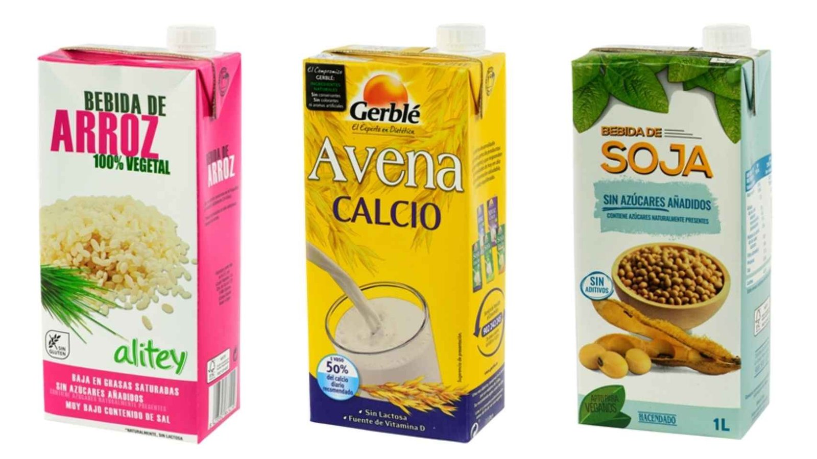 Cuáles son las mejores marcas de leches vegetales que recomiendas