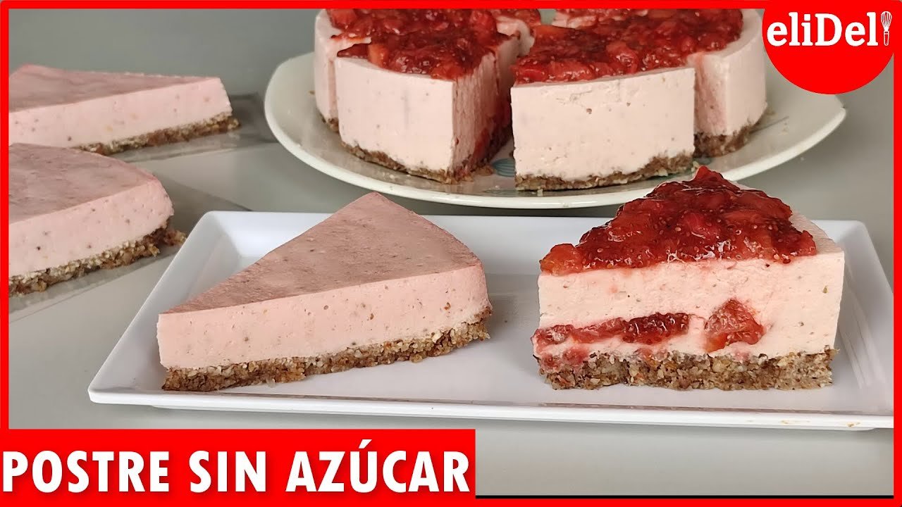 Cómo hacer un postre saludable sin azúcar pero delicioso